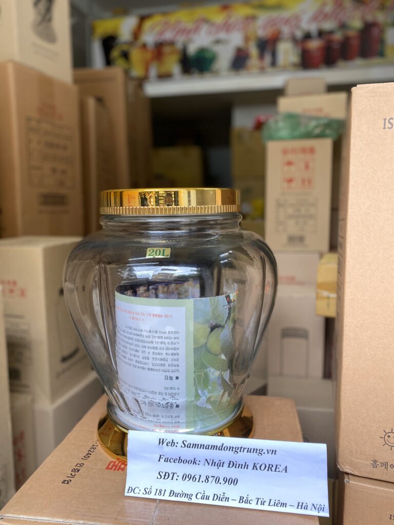 Bình Hàn Quốc 20L táo 20