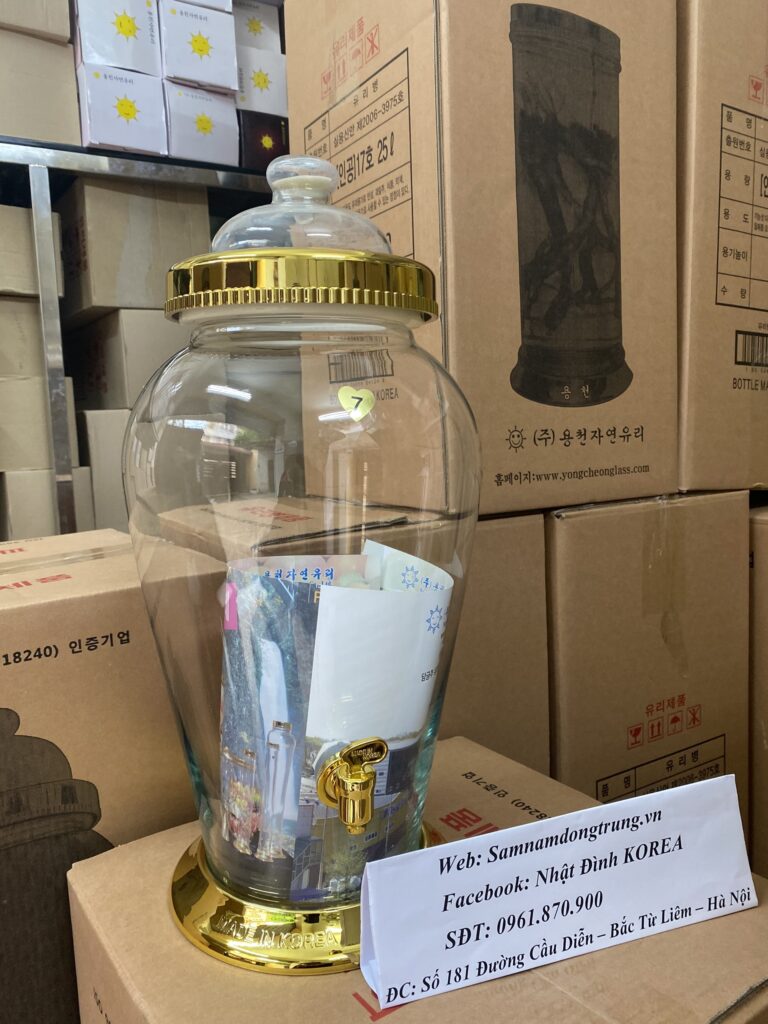 Bình Hàn Quốc 10,5L mã số 7 có vòi